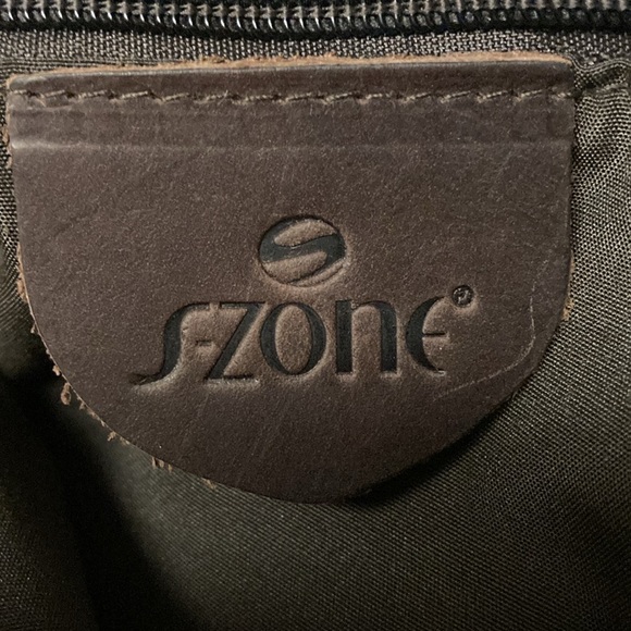 s zone | Bags | S Zone Canvas And Leather Messenger Bag Nwot | Poshmark